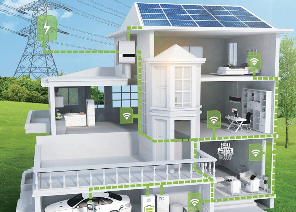 Complete 5kw Solar Energy Off Grid System With Lifepo4 Lithium Ion Battery