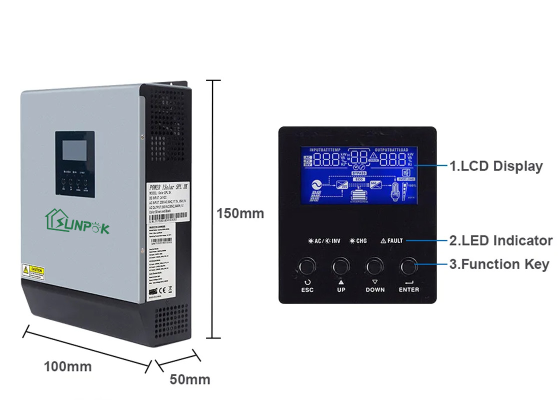 Solar Inverters 12kw Pure Sine Wave Inverter Energy Power Solar ...