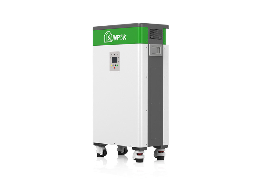 SUNPOK 10kw 15kw 20kw Lithium Ion Battery 192v 380v For Solar Energy Storage System