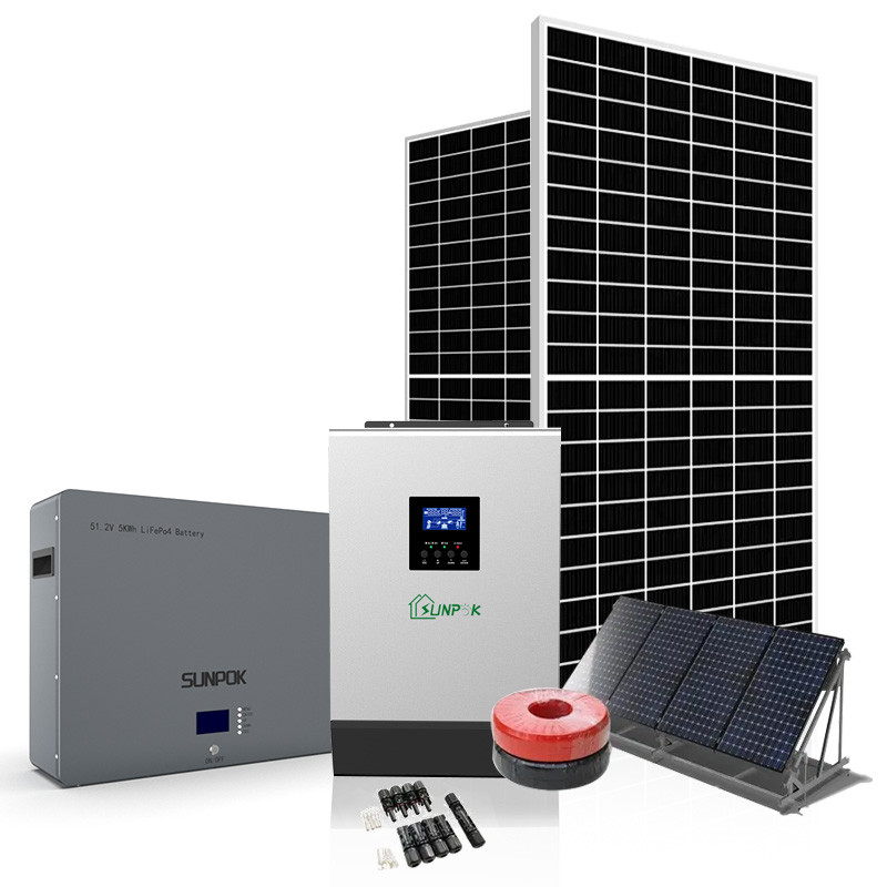 MSDS Solar Power Battery Storage System 3kw 5kw 6kw 8kw 10kw 24v Off ...