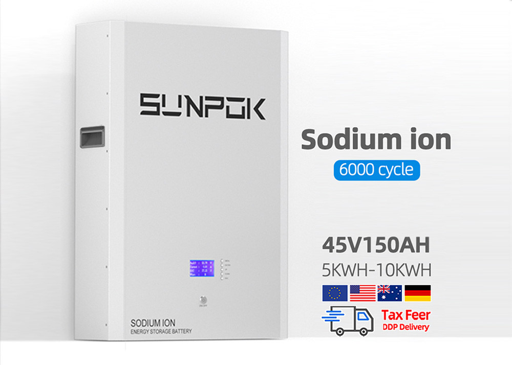 High Durability Sodium Ion Battery SP-48100-BG-NA With 5-30 KWh Output ...