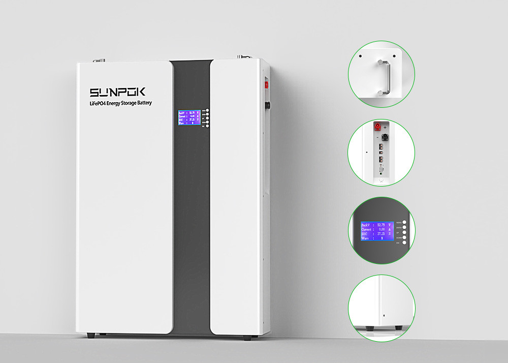 Environmentally Friendly Lithium Ion Battery For Cycle 44-56Vdc ...