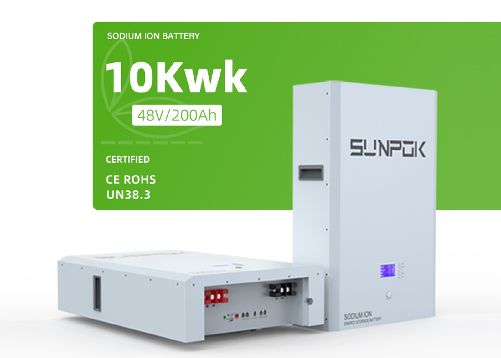 High Capacity Sodium Ion Battery Built in Smart BMS Wall Mounted ...