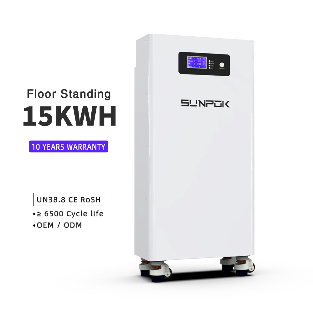 51.2V Lithium Power Wall 15kw Lifepo4 Battery 48V 300Ah 280Ah Home ...