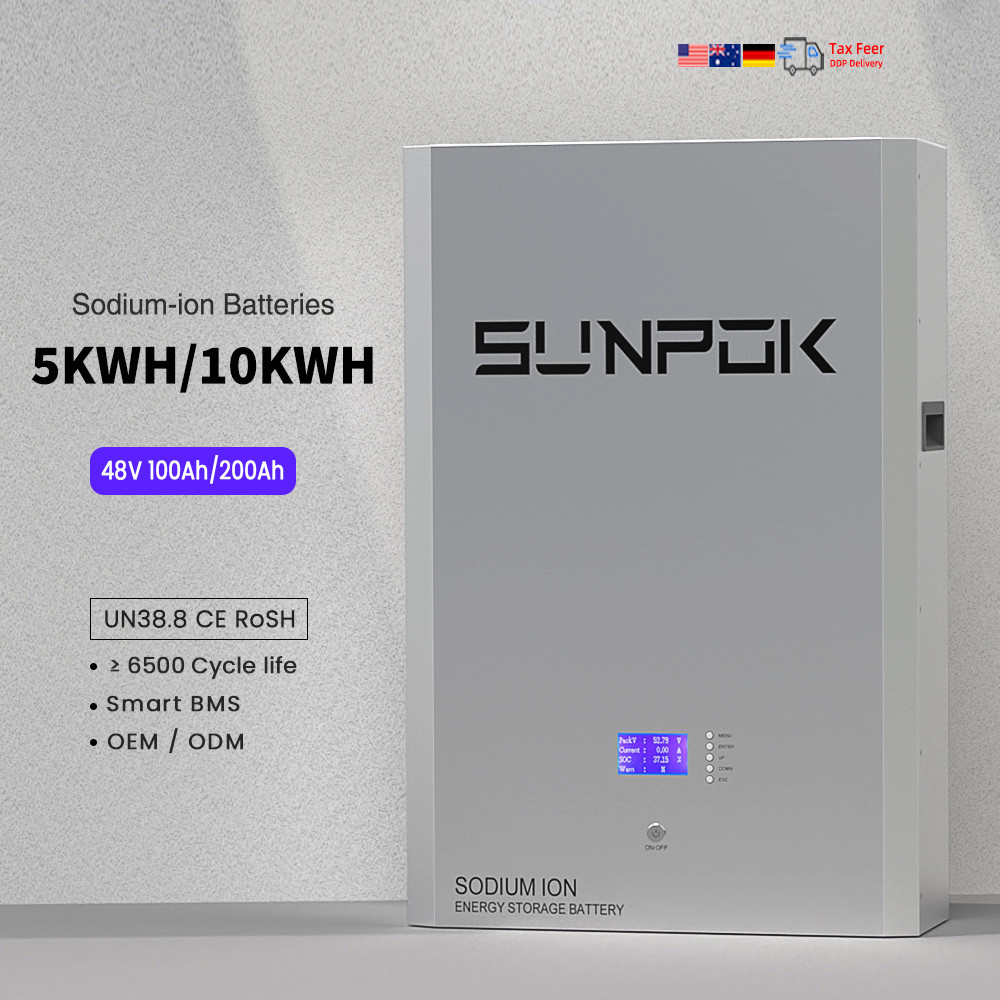 48V 51.2V 5kwh 10kwh Sodium-ion Battery Sodium Na Ion Storage Battery ...