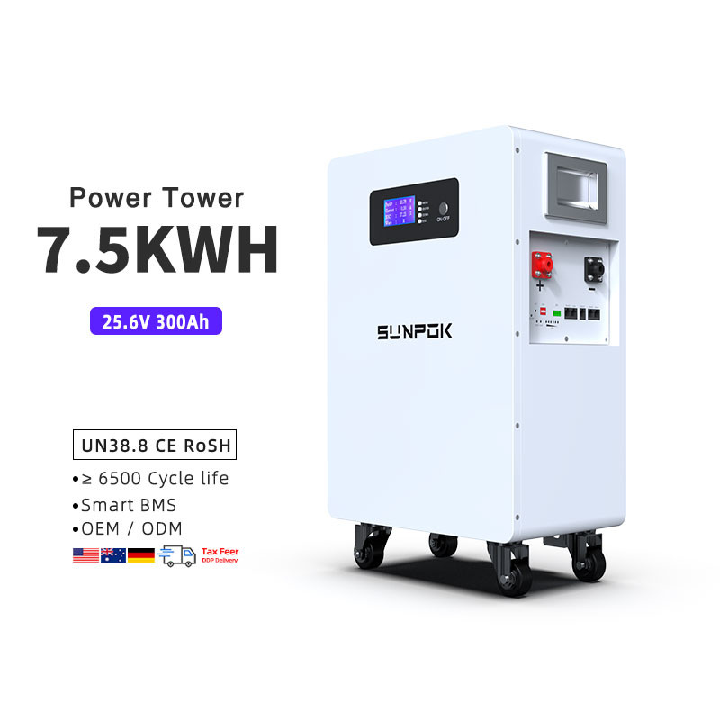 2025 New Design 7.5Kwh Battery 24V 300 Battery Lithium Ion 300Ah Litium ...