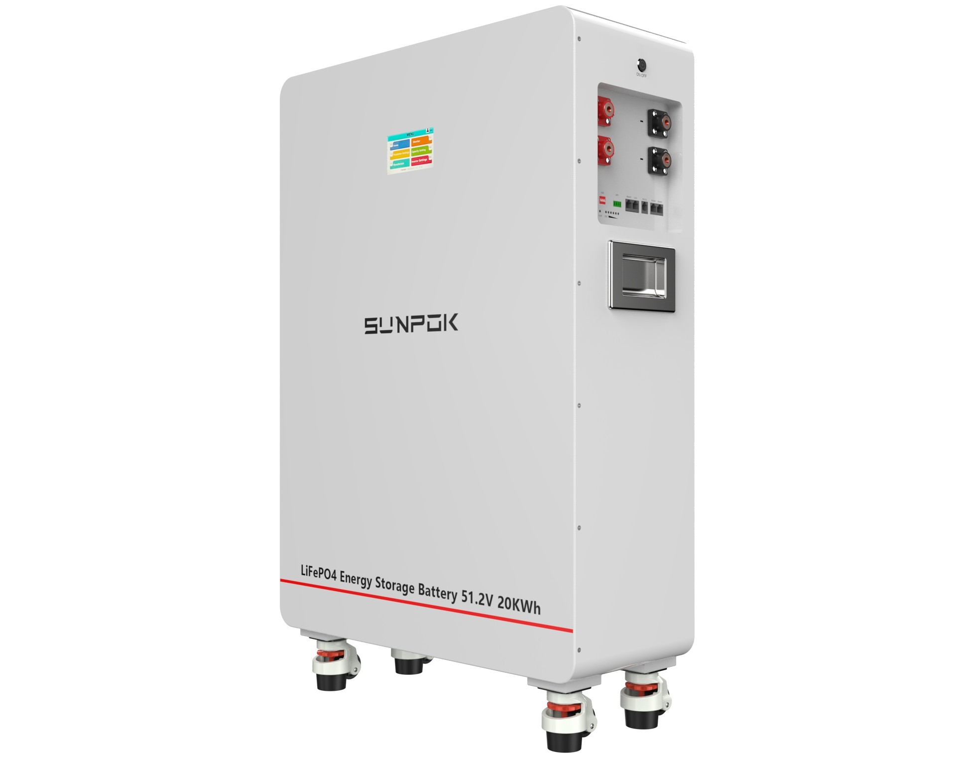 8000+ Cycle 10 Years Warranty 20Kwh Lifepo4 Battery Pack 51.2V 400Ah ...