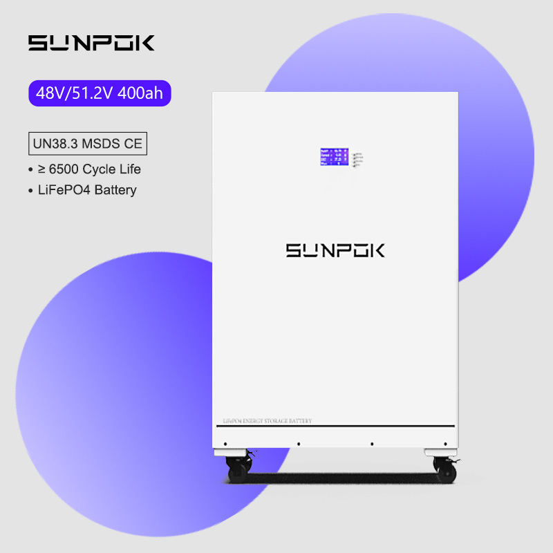 Manufacturer Home Energy Storage Batteries Lithium 20Kw 20Kwh Lifepo4 Battery 48V 51.2V 400Ah Solar