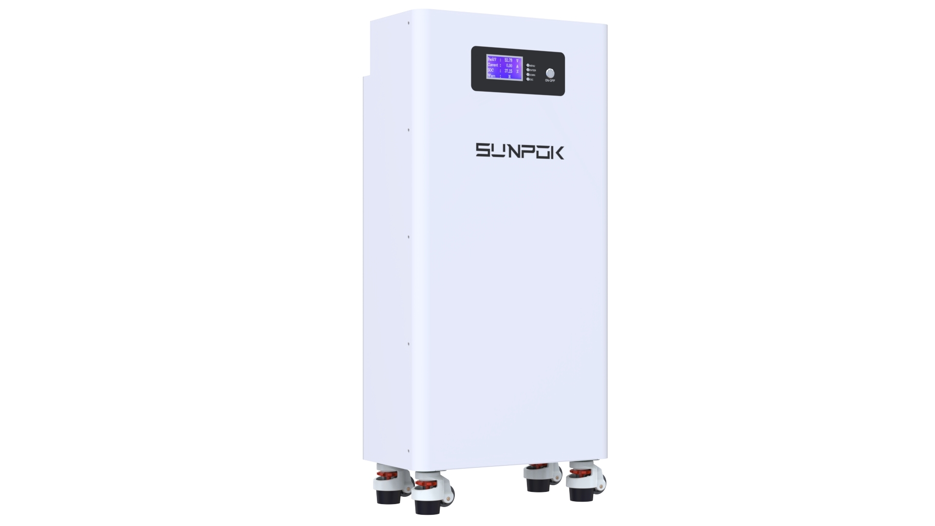 Standing 48V 300Ah Lithium Ion Battery 51.2V LiFePO4 Vertical Batterie ...