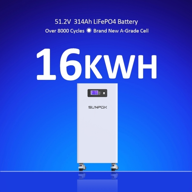 LiFePO4 15kWh Low-voltage Floor Mounted Solar Batteries 51.2v 300ah ...
